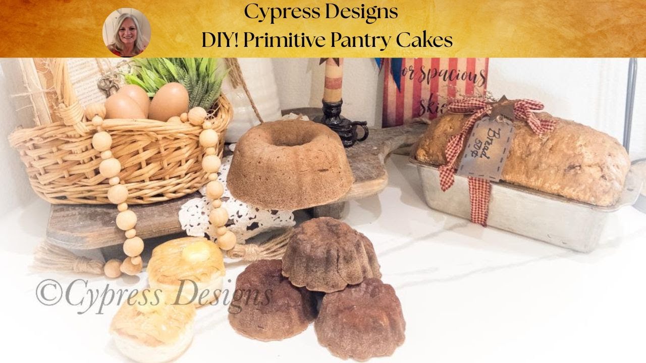 DIY! These are so fun and easy to make! Pantry Cakes - YouTube