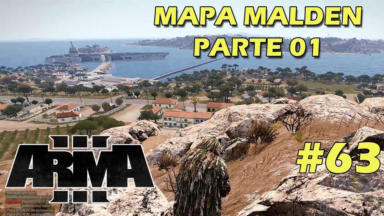 Arma 3 Wasteland #63 - Mapa Malden - Parte 1 - YouTube