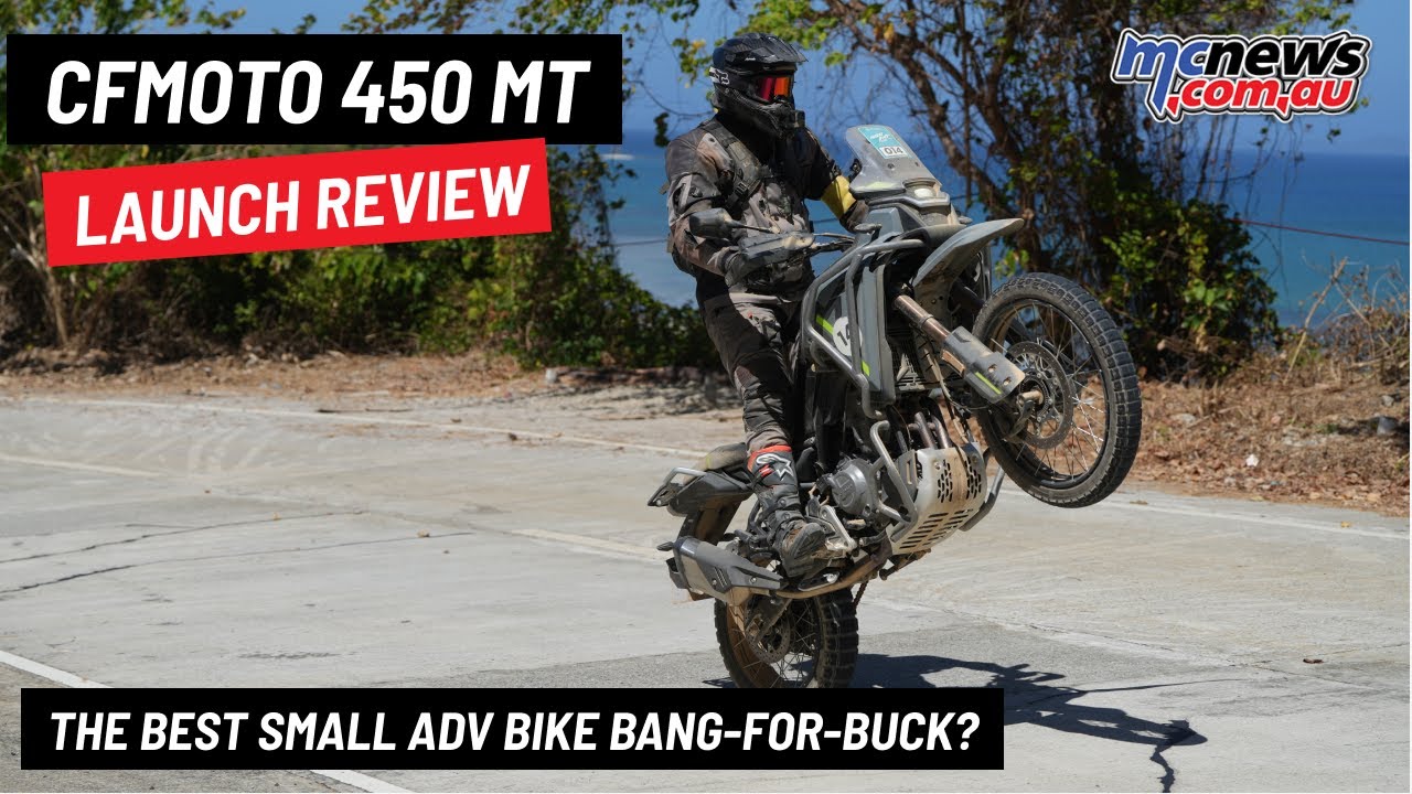 CFMoto 450MT review - world launch recap - YouTube
