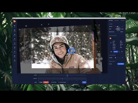 Snow Girl 3D Parallax Motion Photo Tutorial for PhotoVibrance - YouTube
