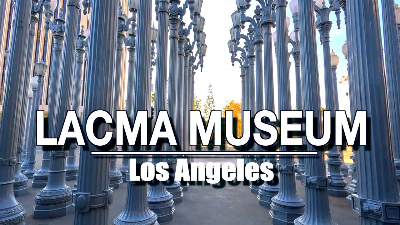 LACMA and La Brea Tar Pits Walking Tour | 5k 60 | Natural Sounds - YouTube