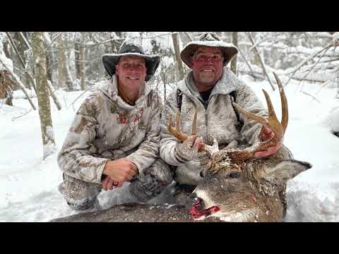 Hunter Bob tracks down a big ADK buck - YouTube