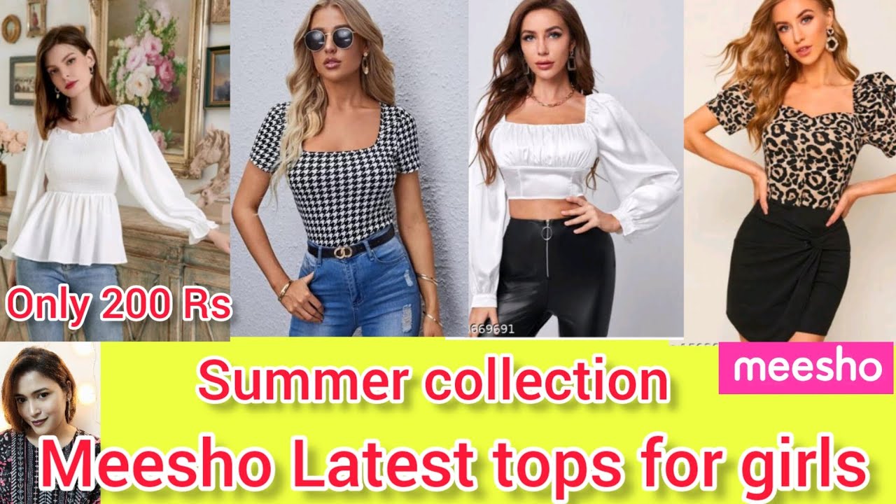 Meesho Haul ️Meesho Tops Haul ️Meesho Tops Haul under 260 Rs ️Meesho ...