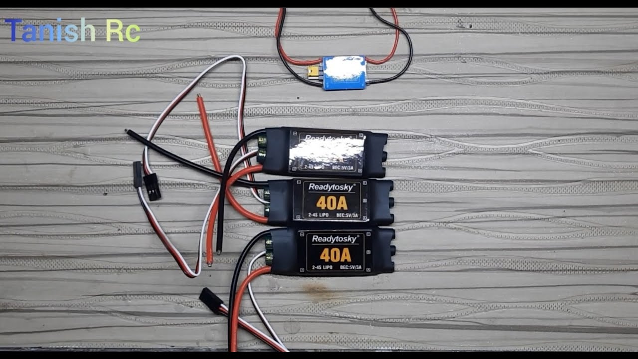 40a Esc & UBEC 3A ESC 5V Power Supply for Receiver #unboxing #youtube # ...