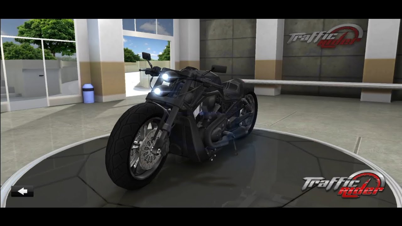 Frod X (Harley-Davidson VRSC) bike ridding into traffic on endless mode ...