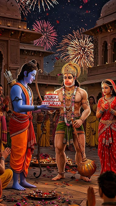 Happy Birthday Hanuman Ji 🎂🎊💫🚩 || Hanuman Jayanti Status Video💓😍 ||#hanuman #hanumanjayanti # ...