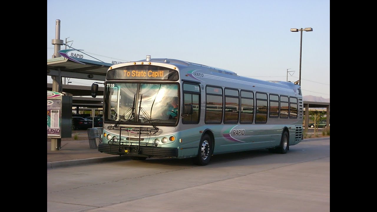 Valley Metro (Phoenix): 2003 NABI Metro 45C-LFW Compobus (LNG) #7112 ...