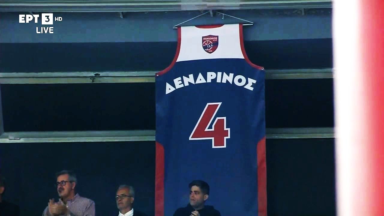 Πανιώνιος - ΠΑΟΚ | Αποσύρθηκε η φανέλα του Μάκη Δενδρινού | 19/10/2024 ...