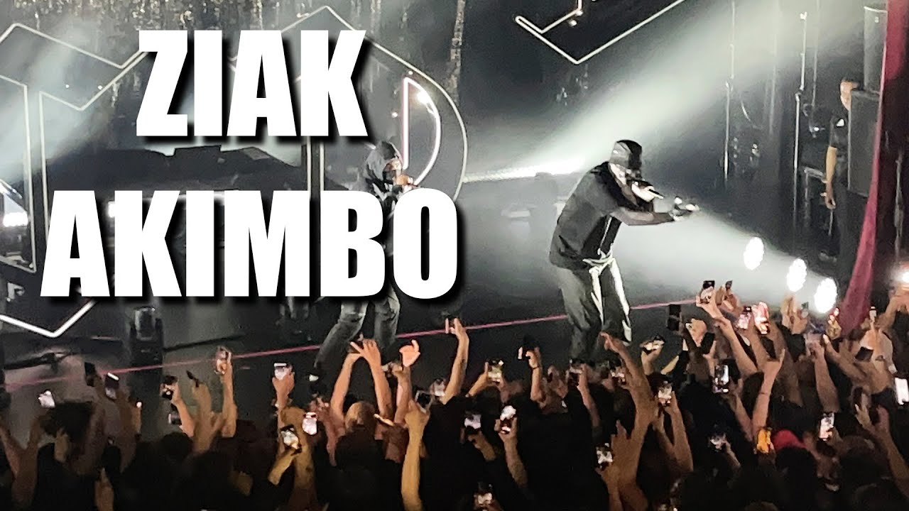 Ziak - "Akimbo" en live à La Cigale 27/05/2022 - YouTube