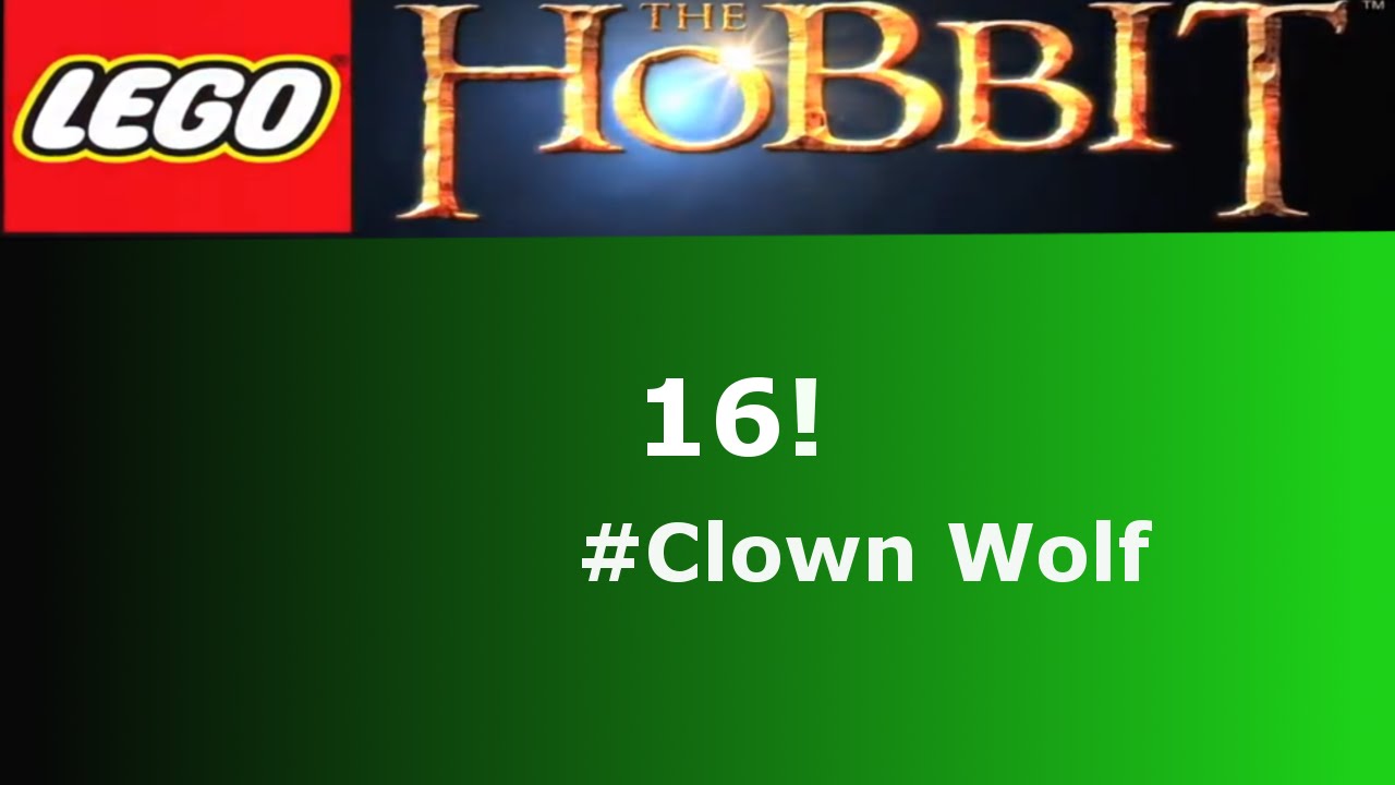 LEGO: Hobbit: Clown Wolf #16 - YouTube