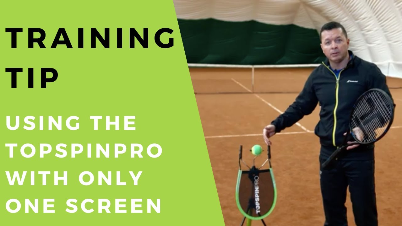TopspinPro | Using with One Panel - YouTube