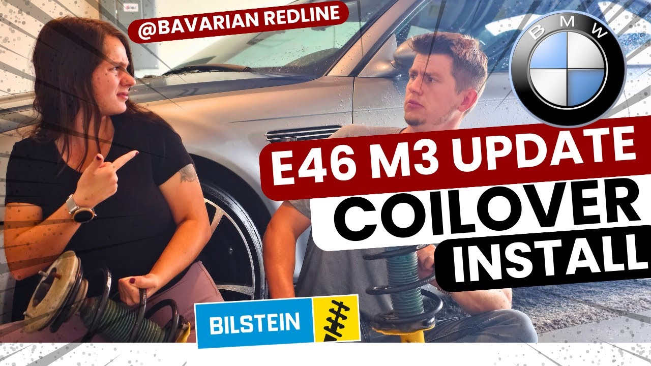 Cheap BMW E46 M3 Progress Update and Coilover Install - YouTube