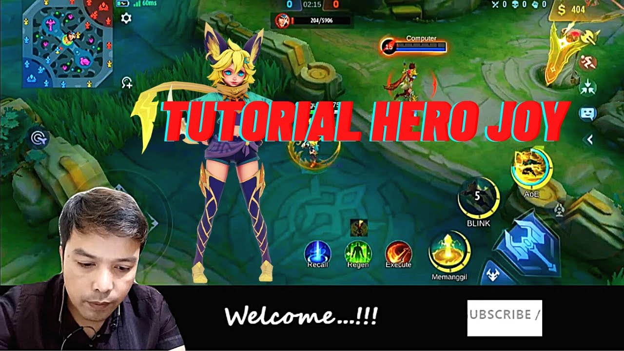 Tutorial Hero Joy Mobile Legend - YouTube