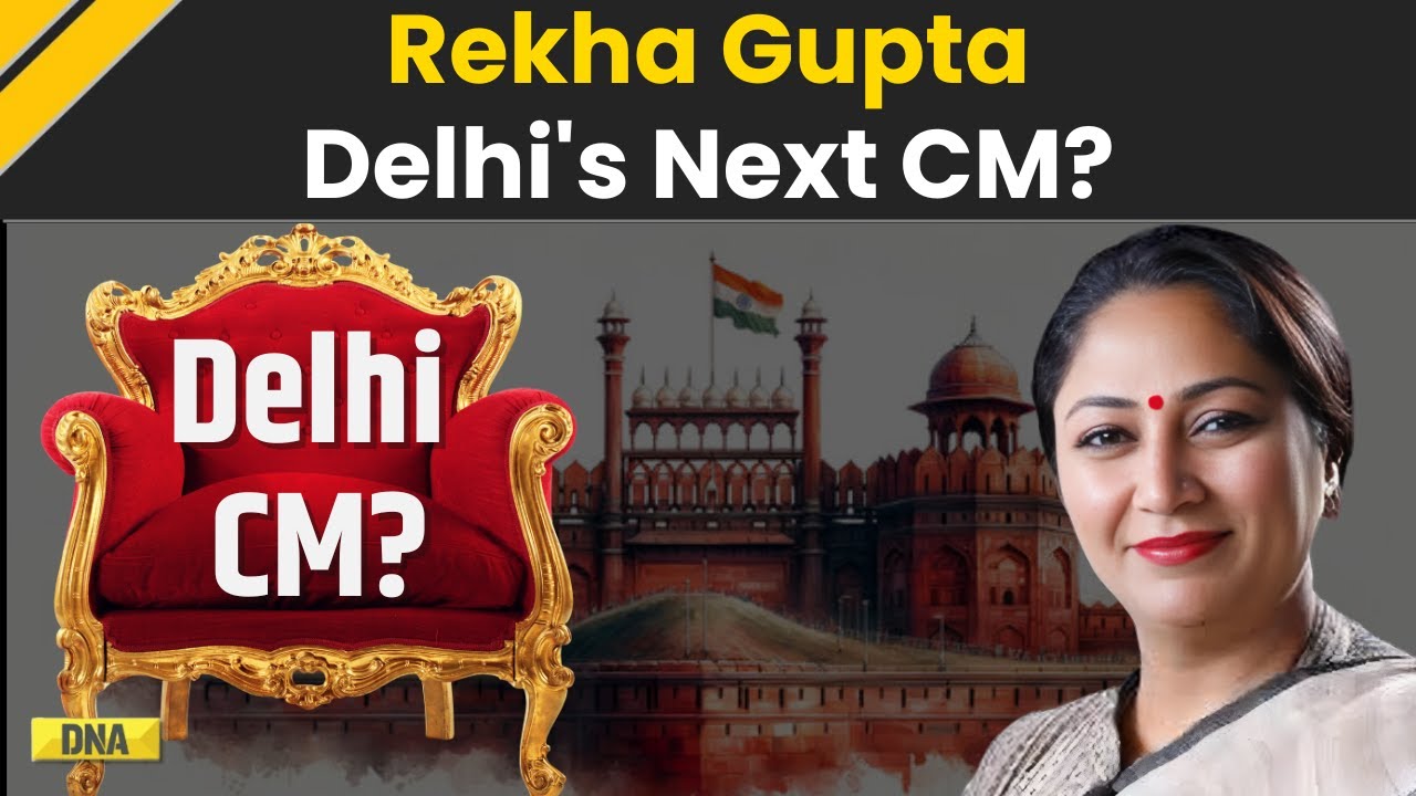 Delhi New CM Update: Rekha Gupta Among Top Contenders For CM Post | New ...
