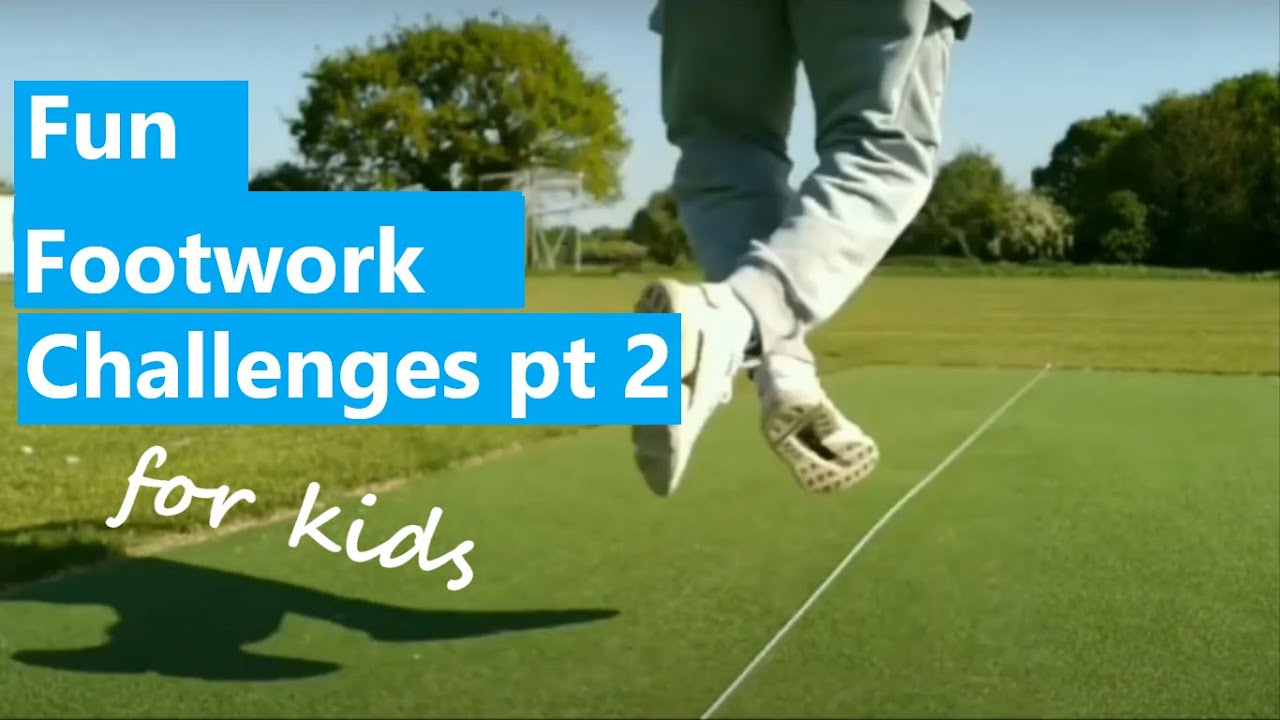 Fun Footwork Challenges pt 2 - YouTube