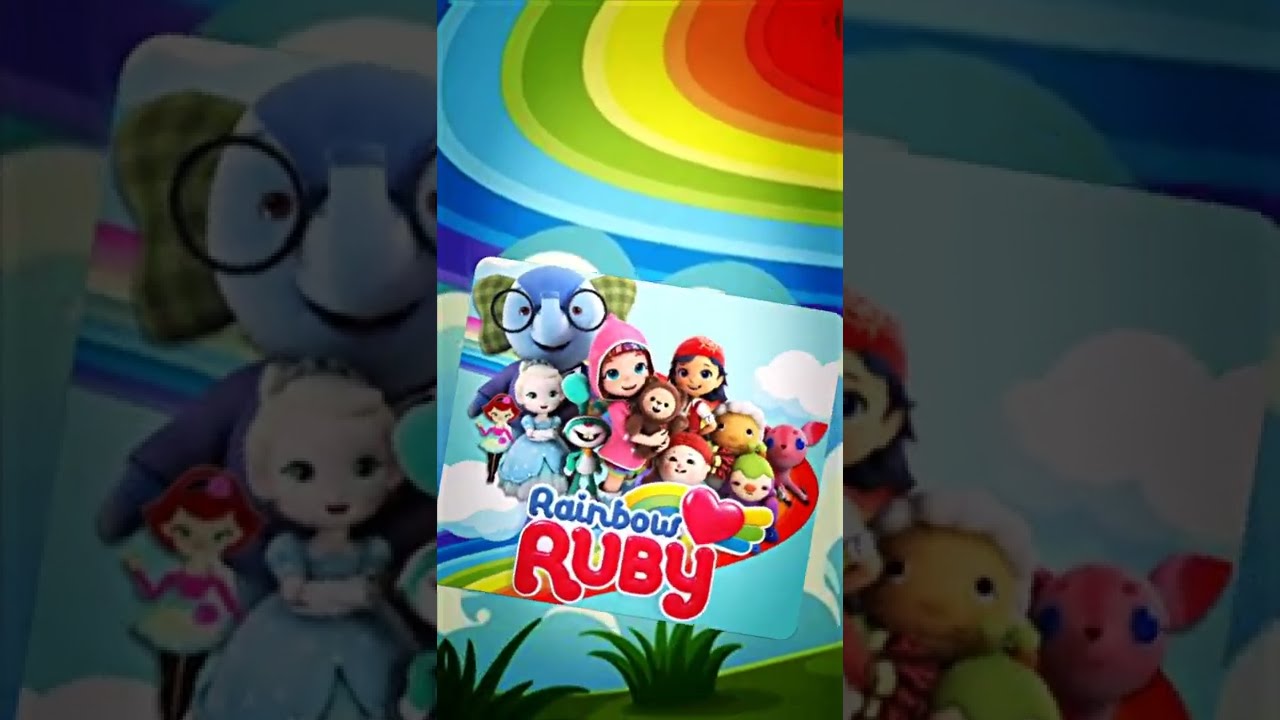 RAINBOW RUBY [AM EDIT] - OPENING THEME SONG 🌈 #shorts #shortvideo #shortsfund #rainbowruby - YouTube