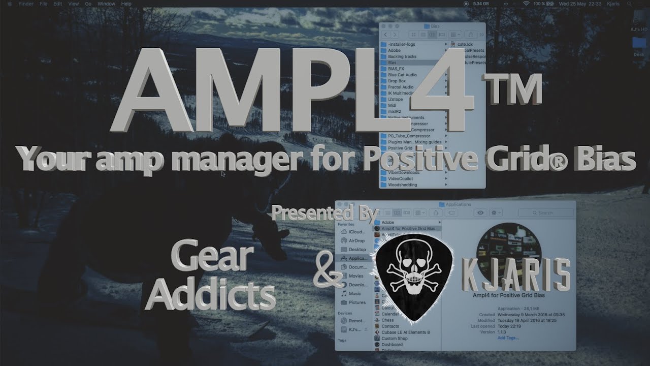 Positive Grid Amp Manager: Ampl4 app - YouTube
