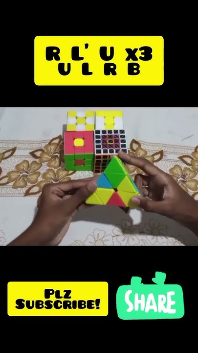 HOW TO MAKE SUPERFLIP PATTERN ON A PYRAMINX!! - YouTube