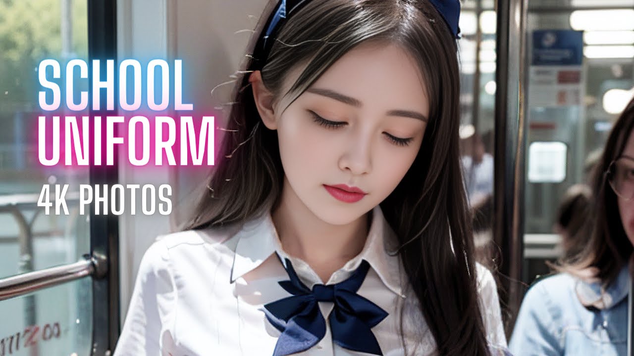 [4K AI Art] School uniform, College girl in uniform. - YouTube