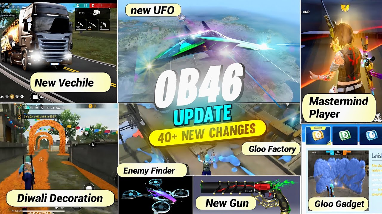 Ob46 Update Top Changes🤯 | Free Fire New Event | Ff New Event ...