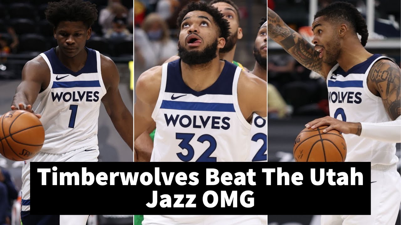 Timberwolves Beat The Utah Jazz OMG - YouTube