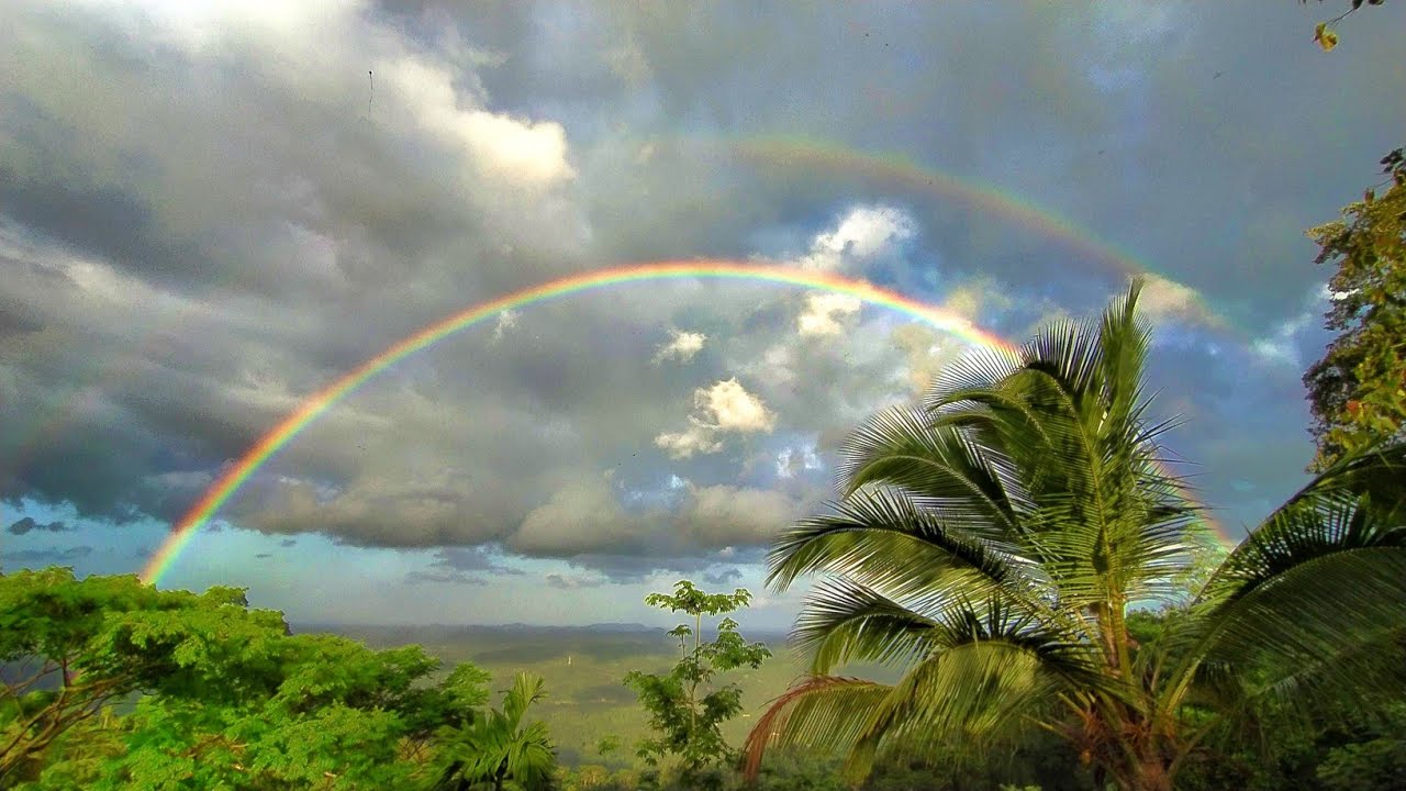 Nature Relaxation | Mind Relaxing | Forming a Rainbow | Mind relaxing ...