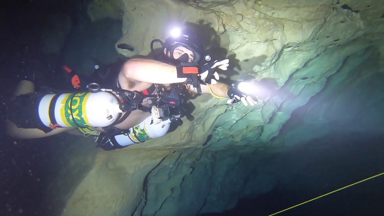 Cave Diving S Drill like you've never before - YouTube