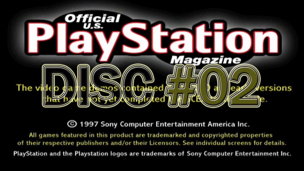 Official U.S. PlayStation Magazine Demo Disc #02 - YouTube