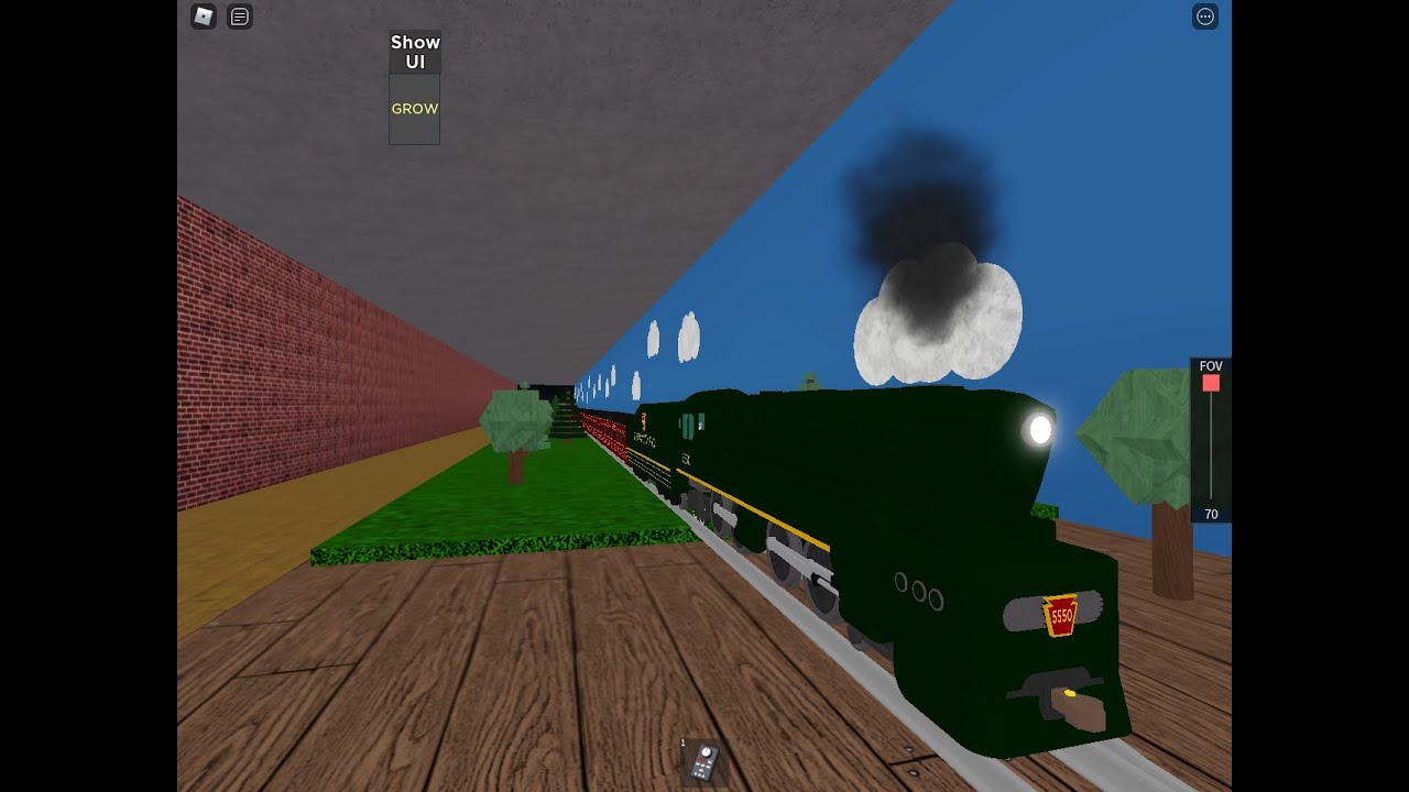 Pennsylvania T1 5550 steam locomotive making up the good way in Ro ...