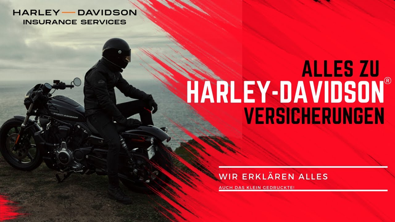 Harley-Davidson Insurance Services - wir versichern Legenden! - YouTube