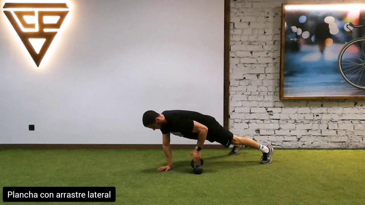 Plancha con arrastre lateral - YouTube