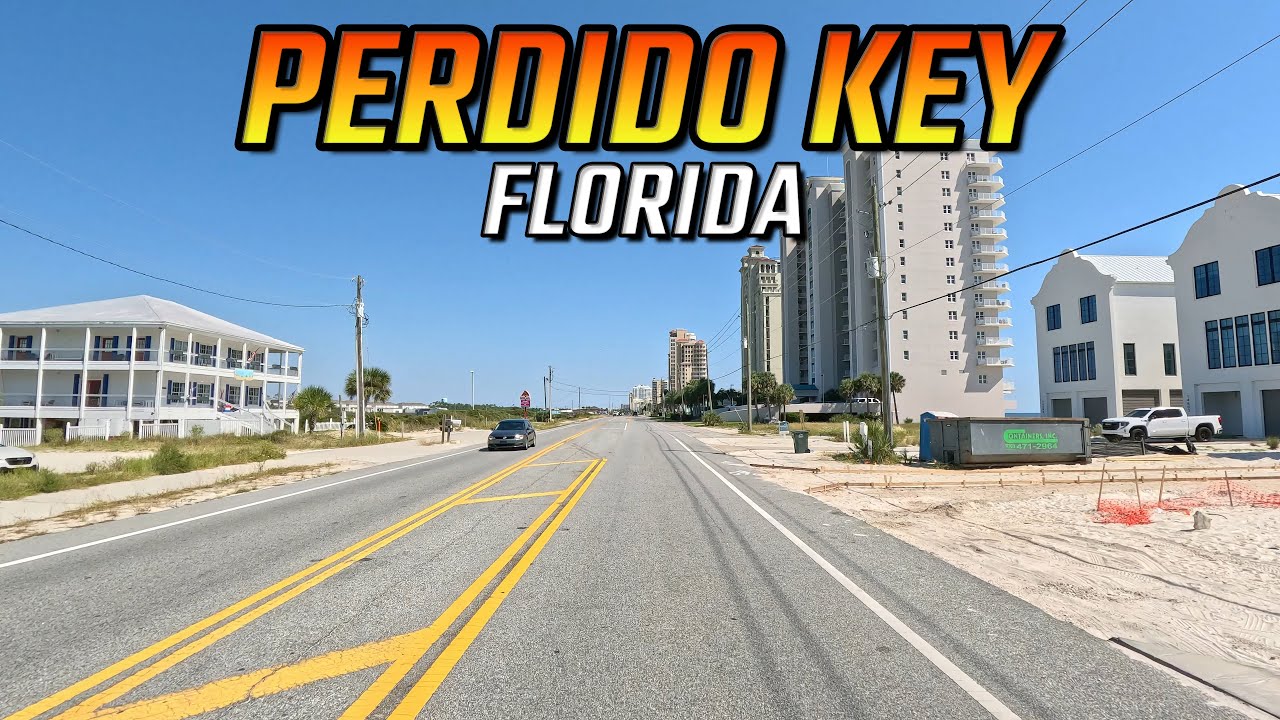Perdido Key Florida Driving Through - YouTube