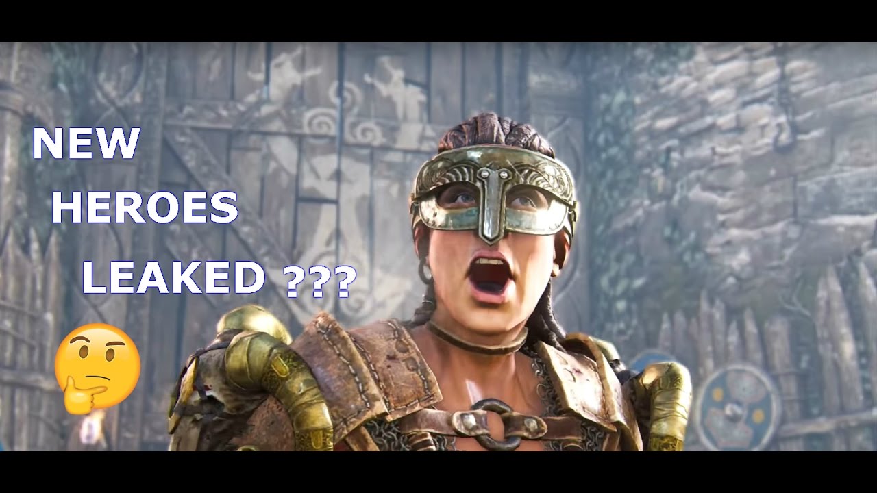 New Heroes Leaked ??? - For Honor - YouTube