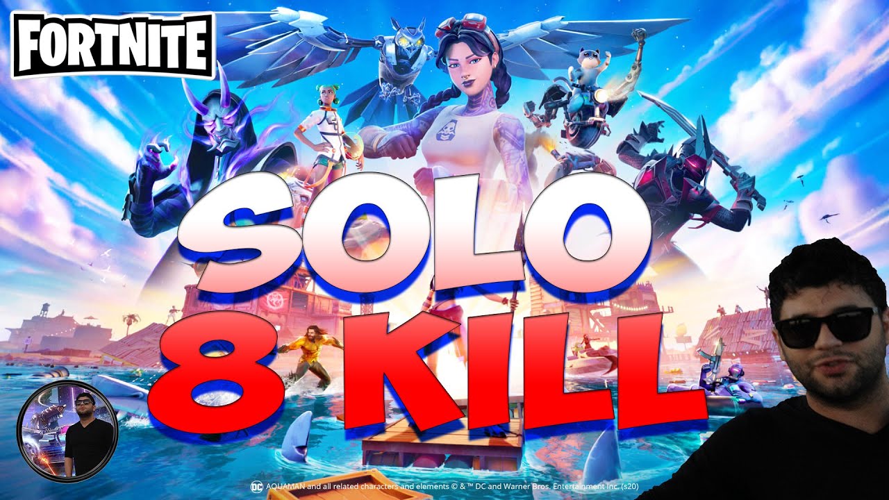 FORTNITE SOLO WIN 8 KILL - YouTube