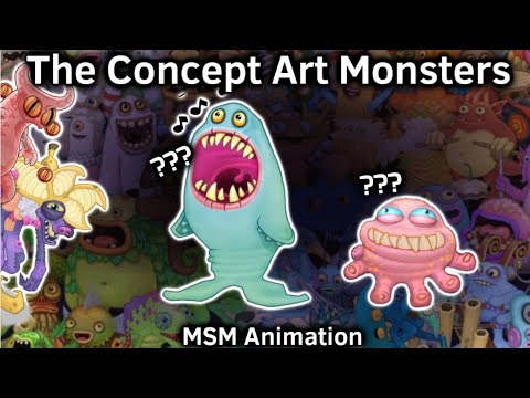 The Concept Art Monsters | MSM Animation/Show - YouTube