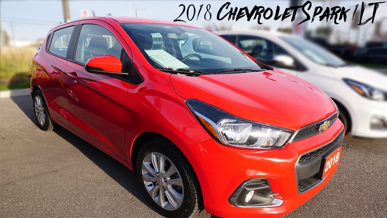 2018 Chevrolet Spark 1LT Exterior and Interior Walkaround - YouTube