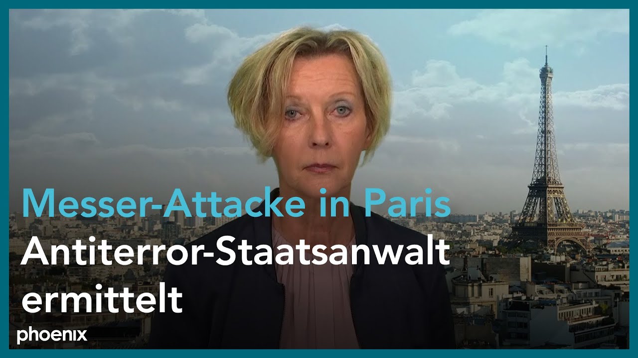 Sabine Rau (ARD-Korrespondentin) zur Messer-Attacke in Paris am 25.09. ...