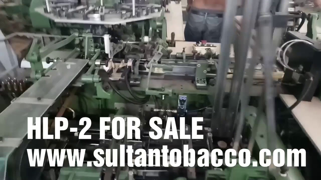 Cigarettes Packing Machine HLP-2 for sale. - YouTube