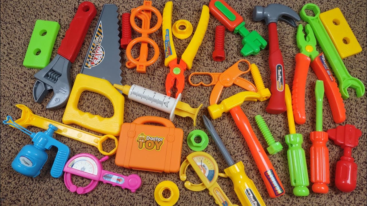 Cute Mini Tiny ASMR Tool Kit Set | 3:29 Minutes Satisfying Unboxing ...