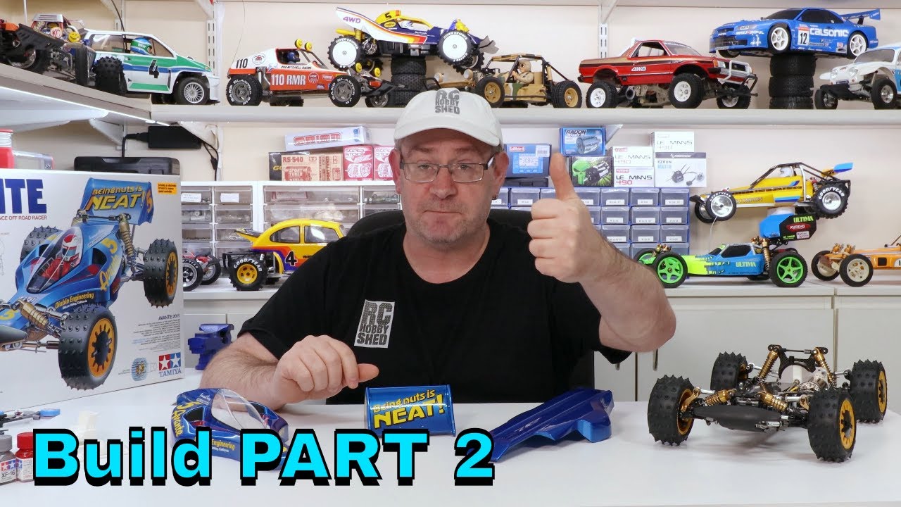 Tamiya Avante 2011 Build - Part 2 | Painting The Body - YouTube