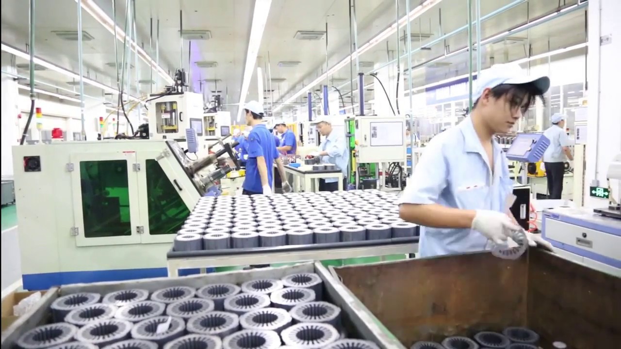 China Full Automatic Compressor Motor Stator Production Assembly Line ...