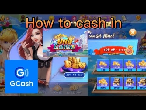 UNA GAME | How to Cash in using Gcash in UNA GAME legit paying app ...