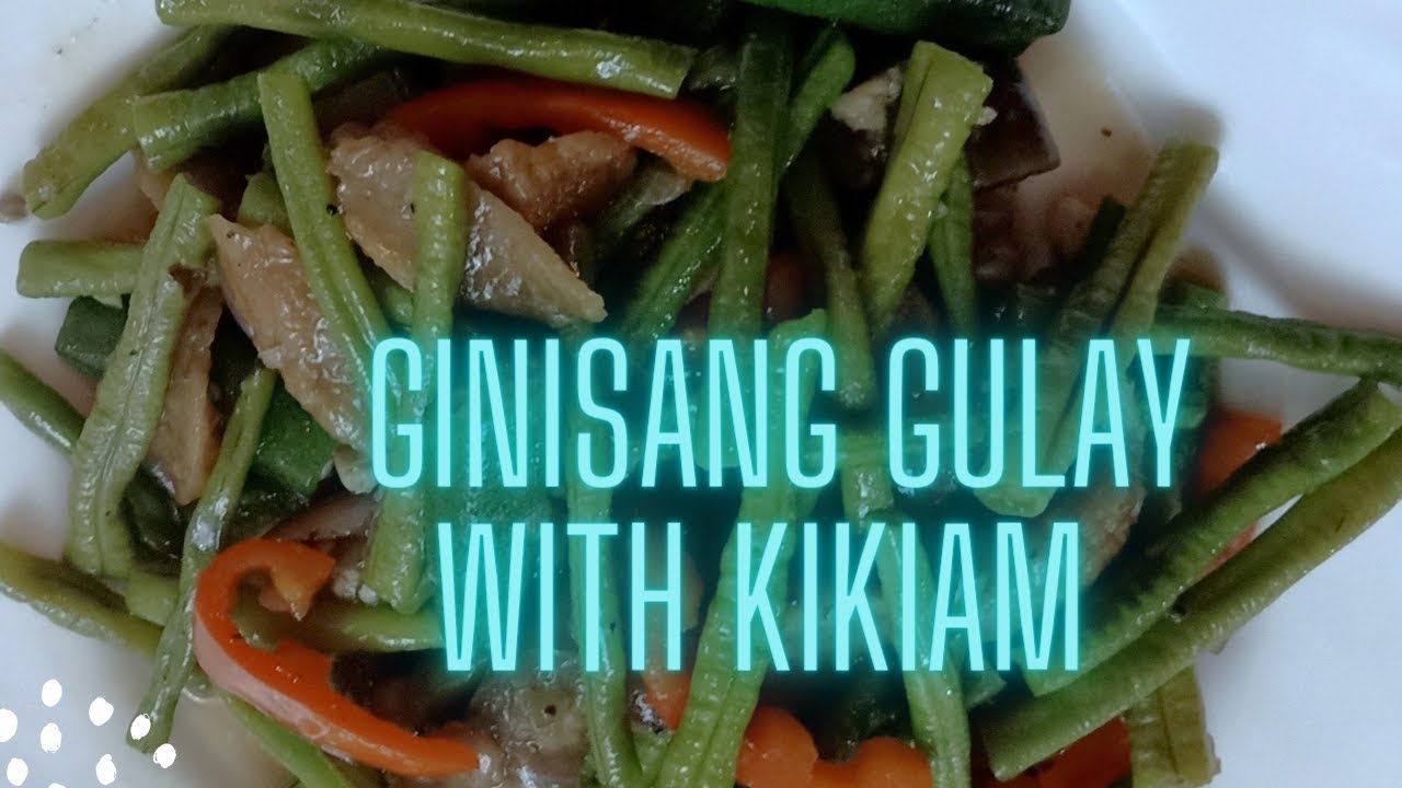 EASY GINISANG GULAY WITH KIKIAM | NUTRITIOUS VEGETABLES - YouTube