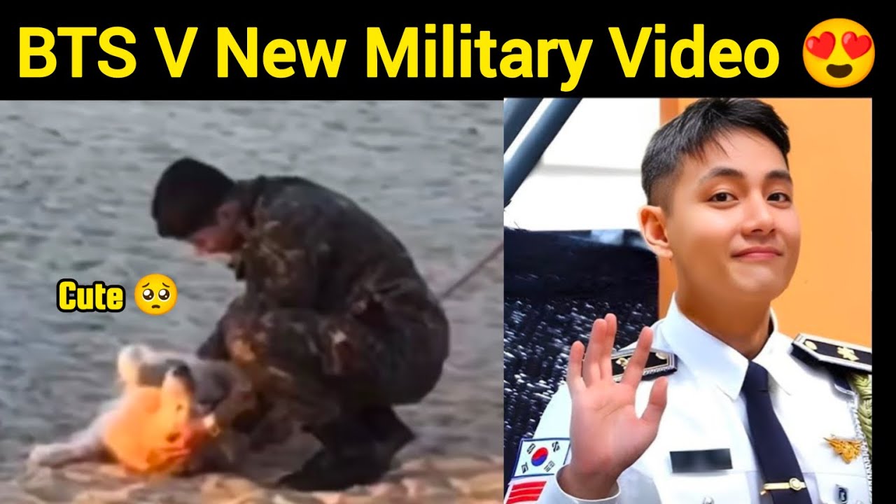 BTS V New Military Video, BTS V military update, BTS videos, #bts # ...