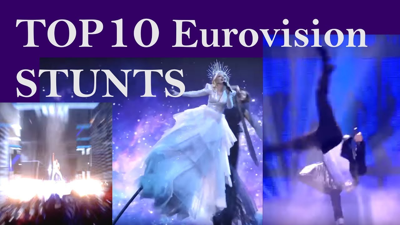 TOP10 Eurovision Stunts that could have gone wrong - By the Artist ...
