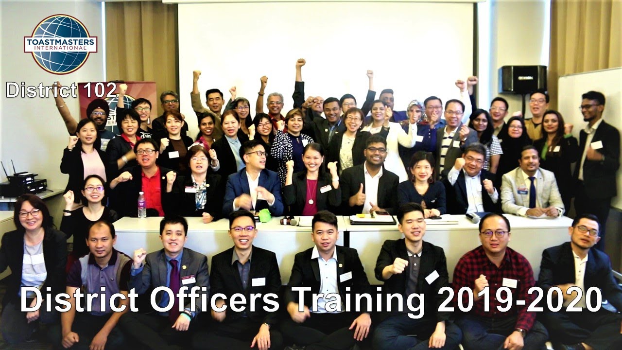 District Officer Training 2019-2020 - YouTube