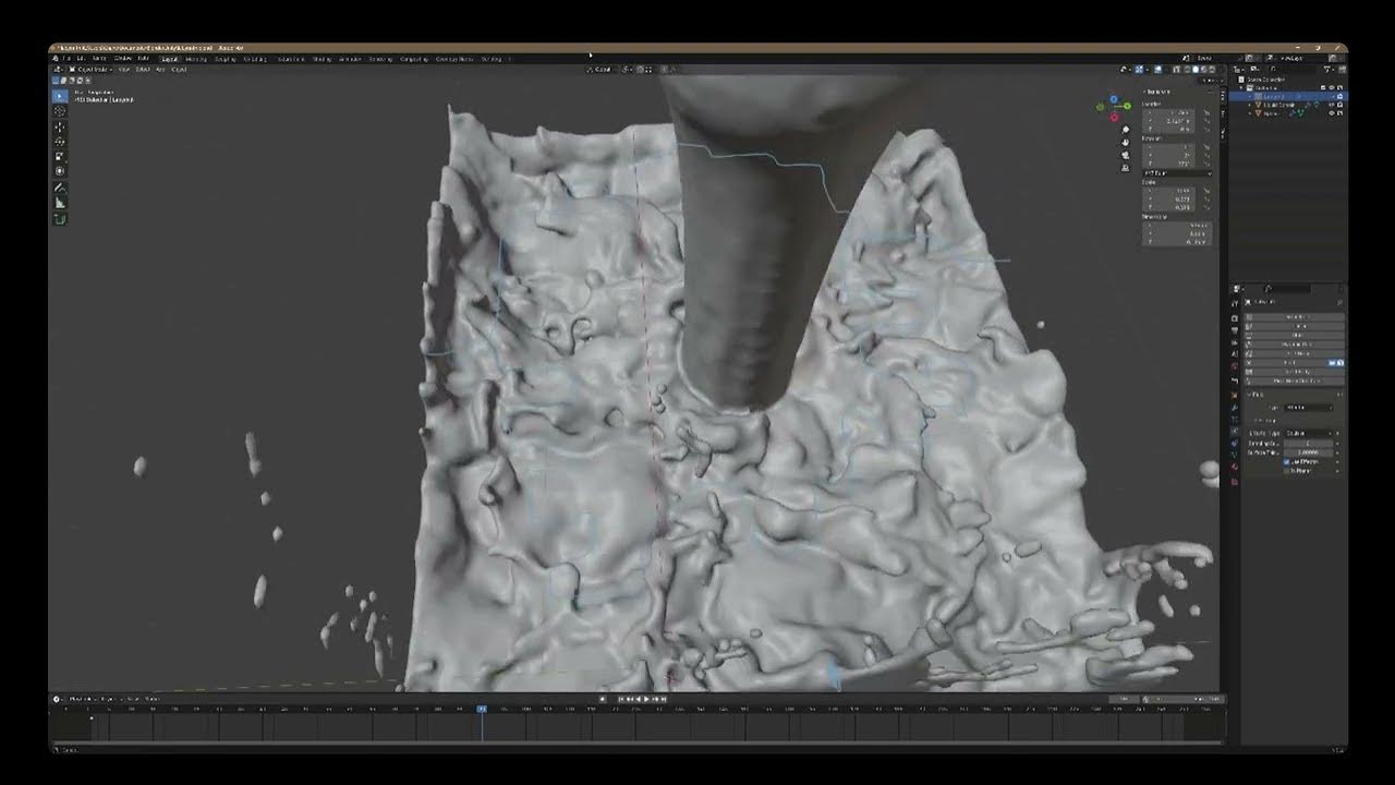 crank devlog 0.1 (Water finding the path of the labyrinth) - YouTube