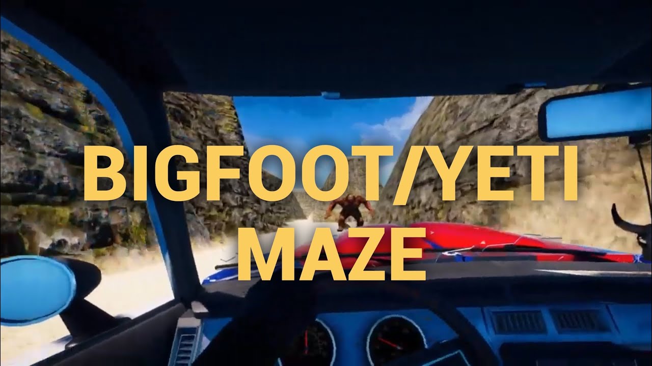 Bigfoot/Yeti MAZE - YouTube
