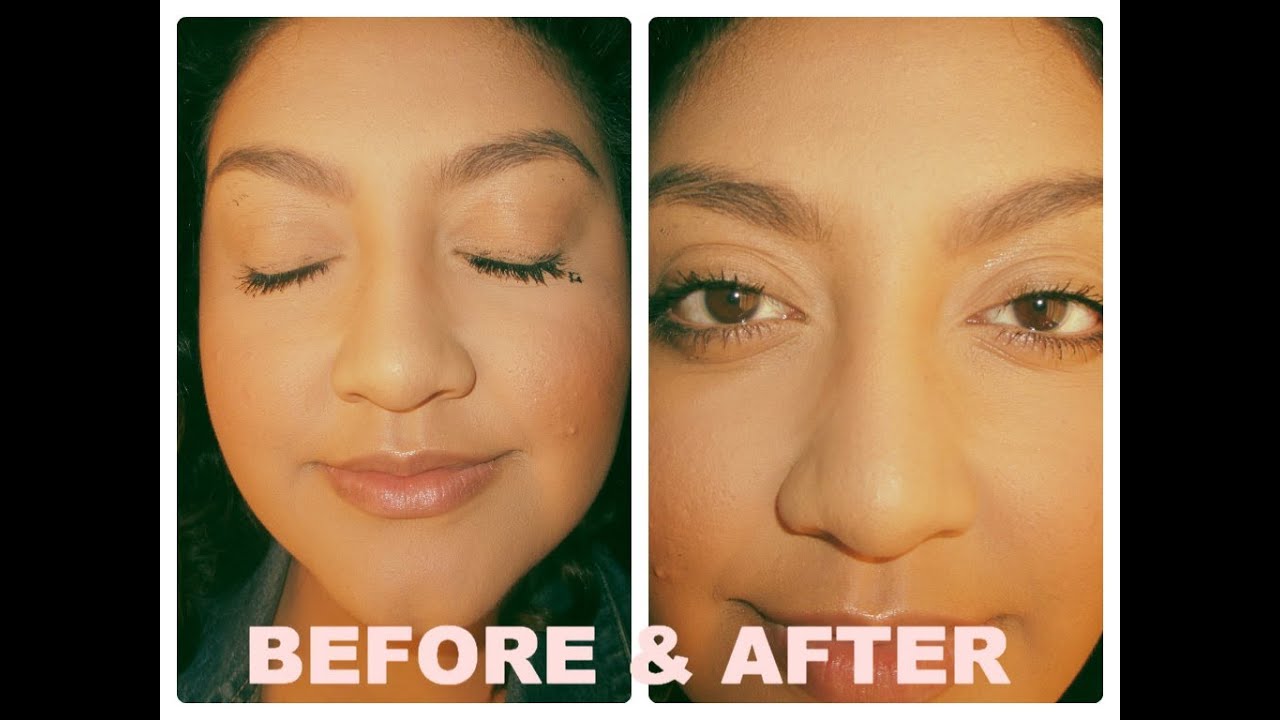 How to Remove Messy Mascara - YouTube