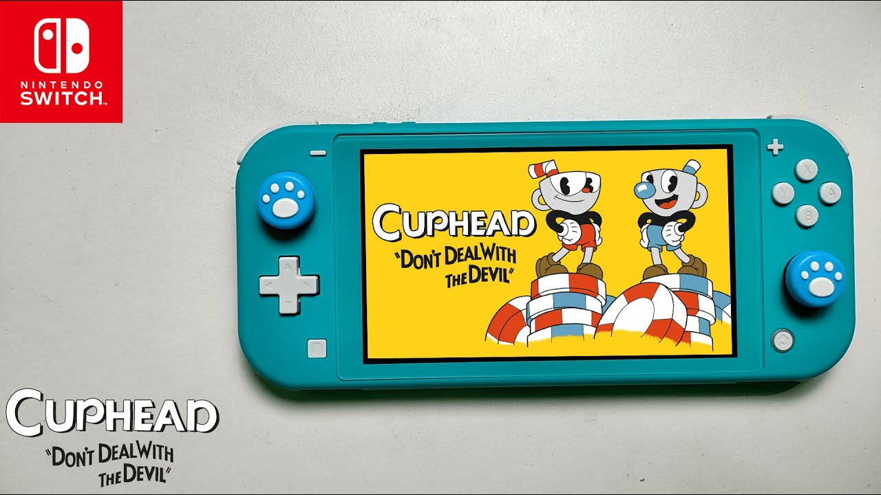 Cuphead Nintendo Switch Lite Gameplay - YouTube